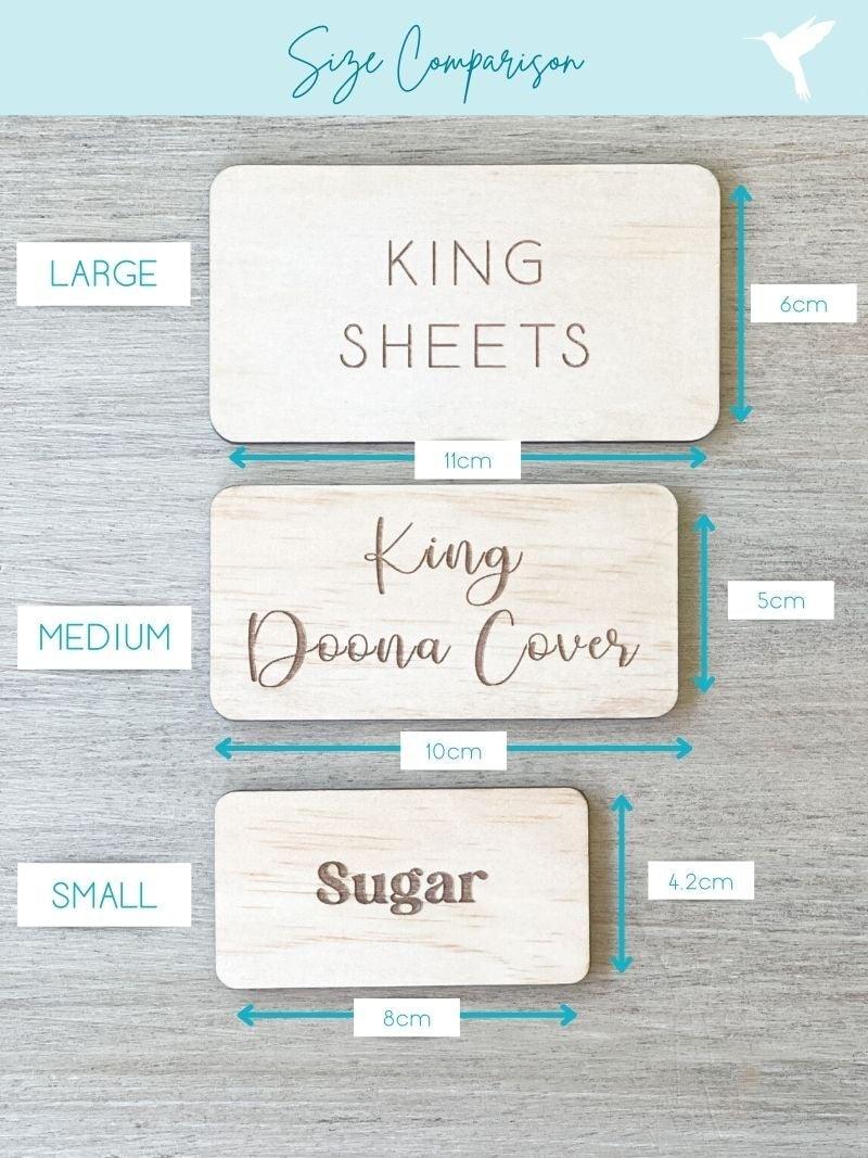 Custom Small Storage Labels