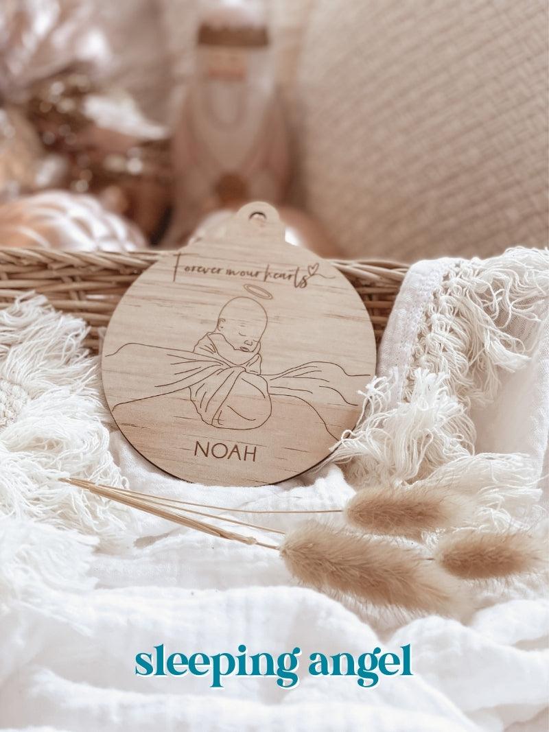 Angel Baby Memorial Ornaments