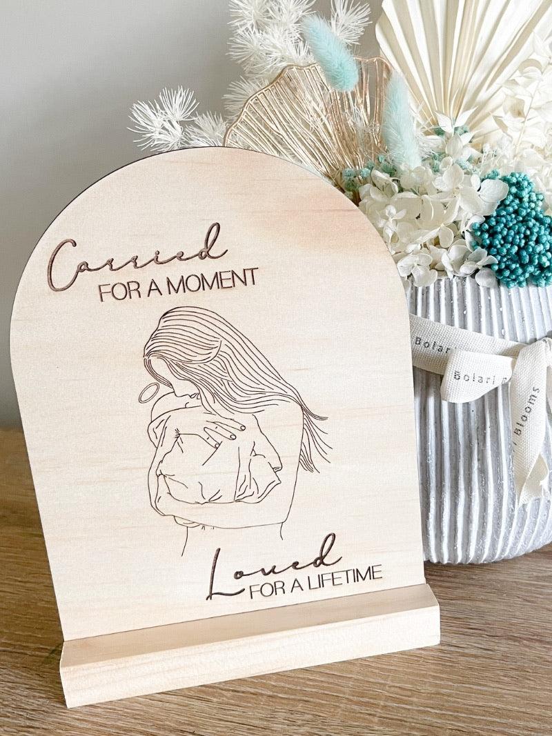 Angel Baby Memorial Plaque