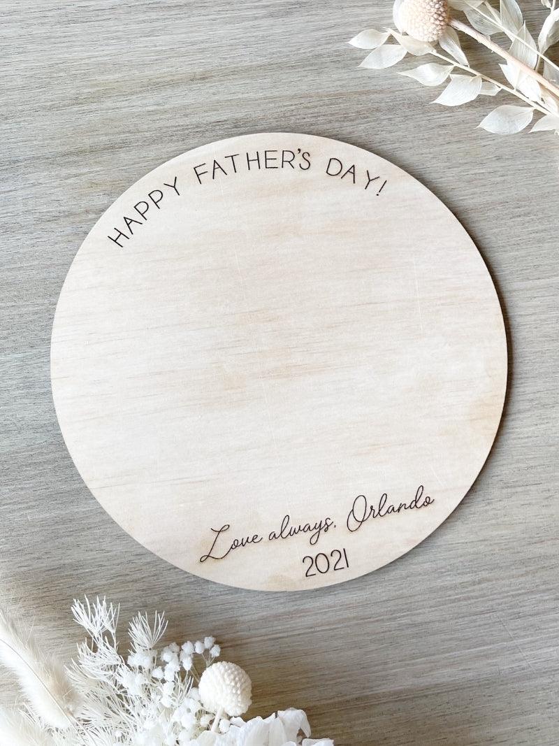 DIY - Kids Creation Plaque (Round)