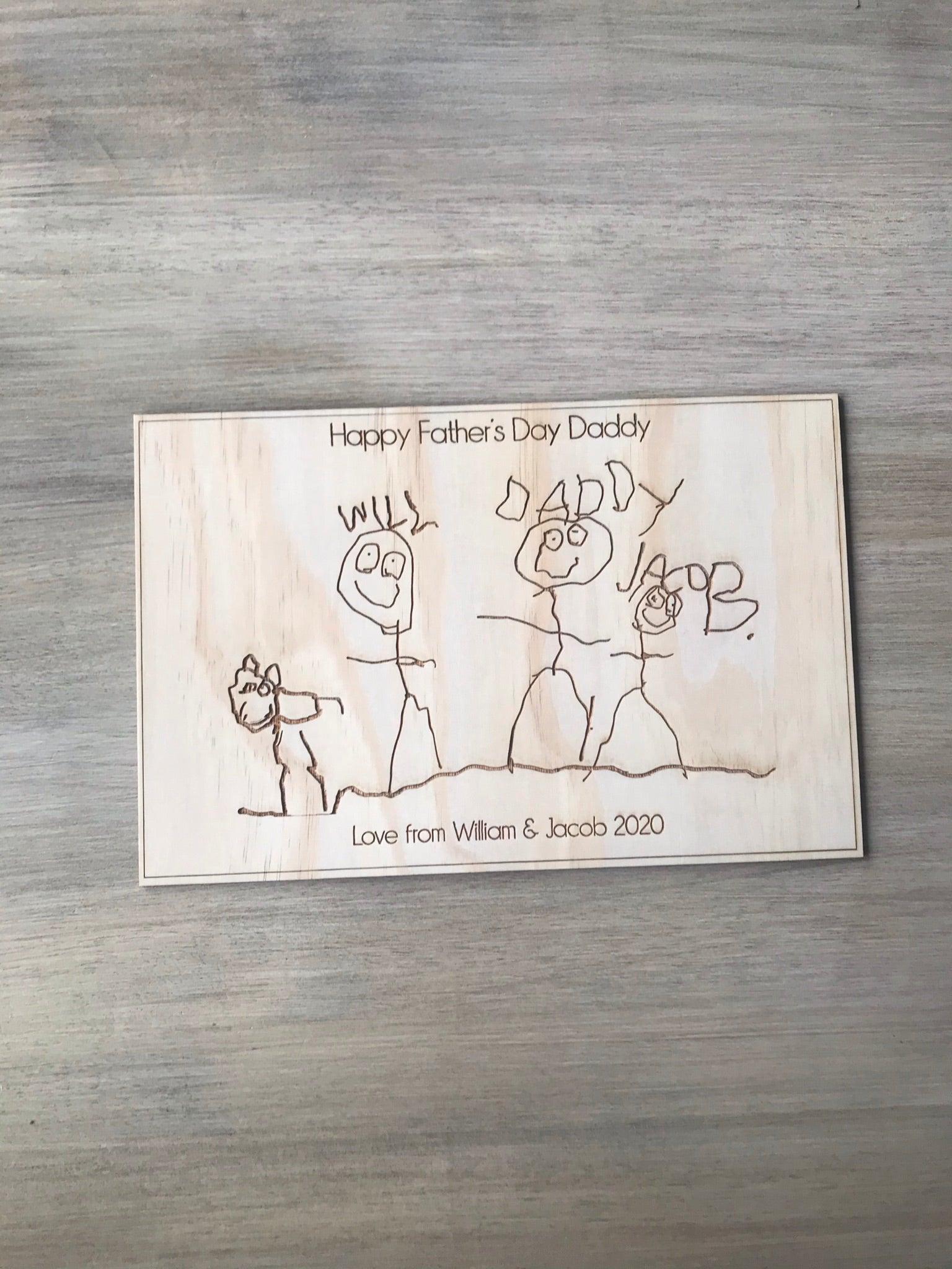 Kids Creation Plaques - A4 Plaque