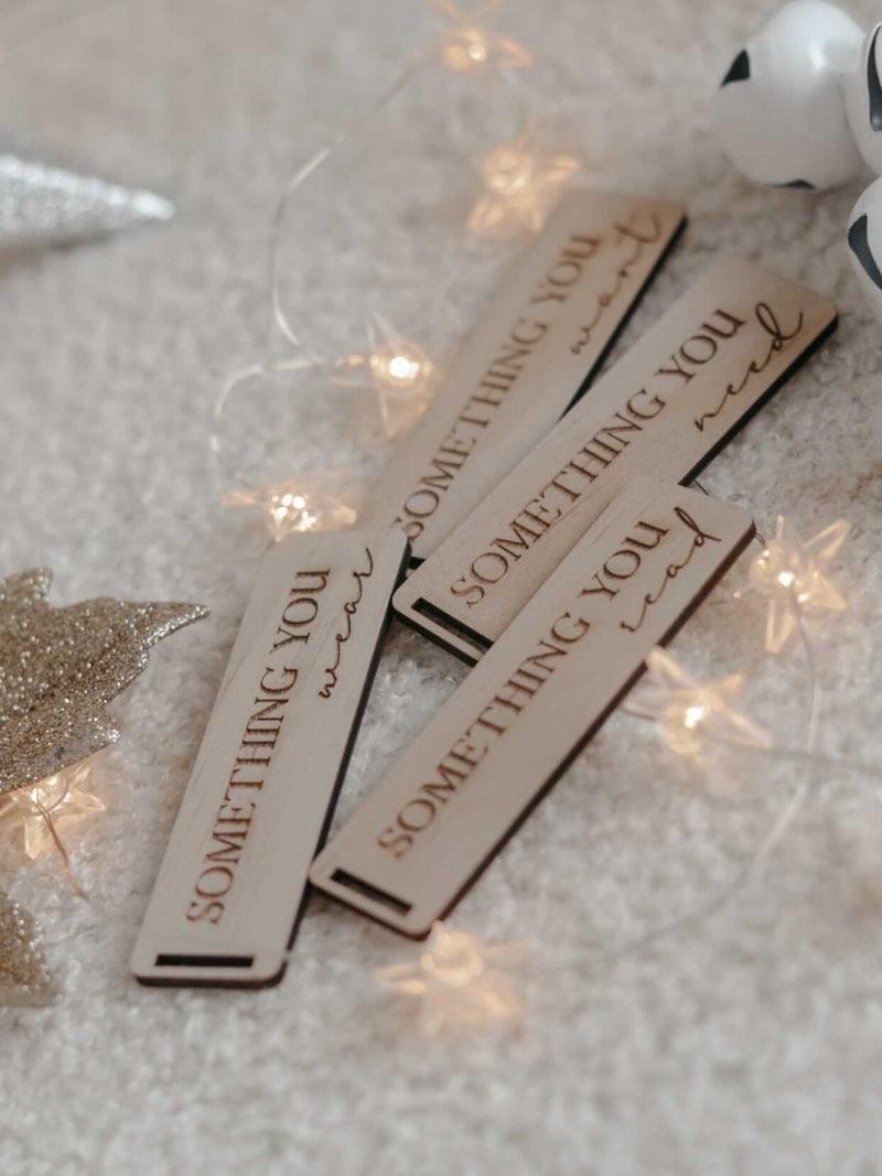 Mindful Rectangle Gift Tags